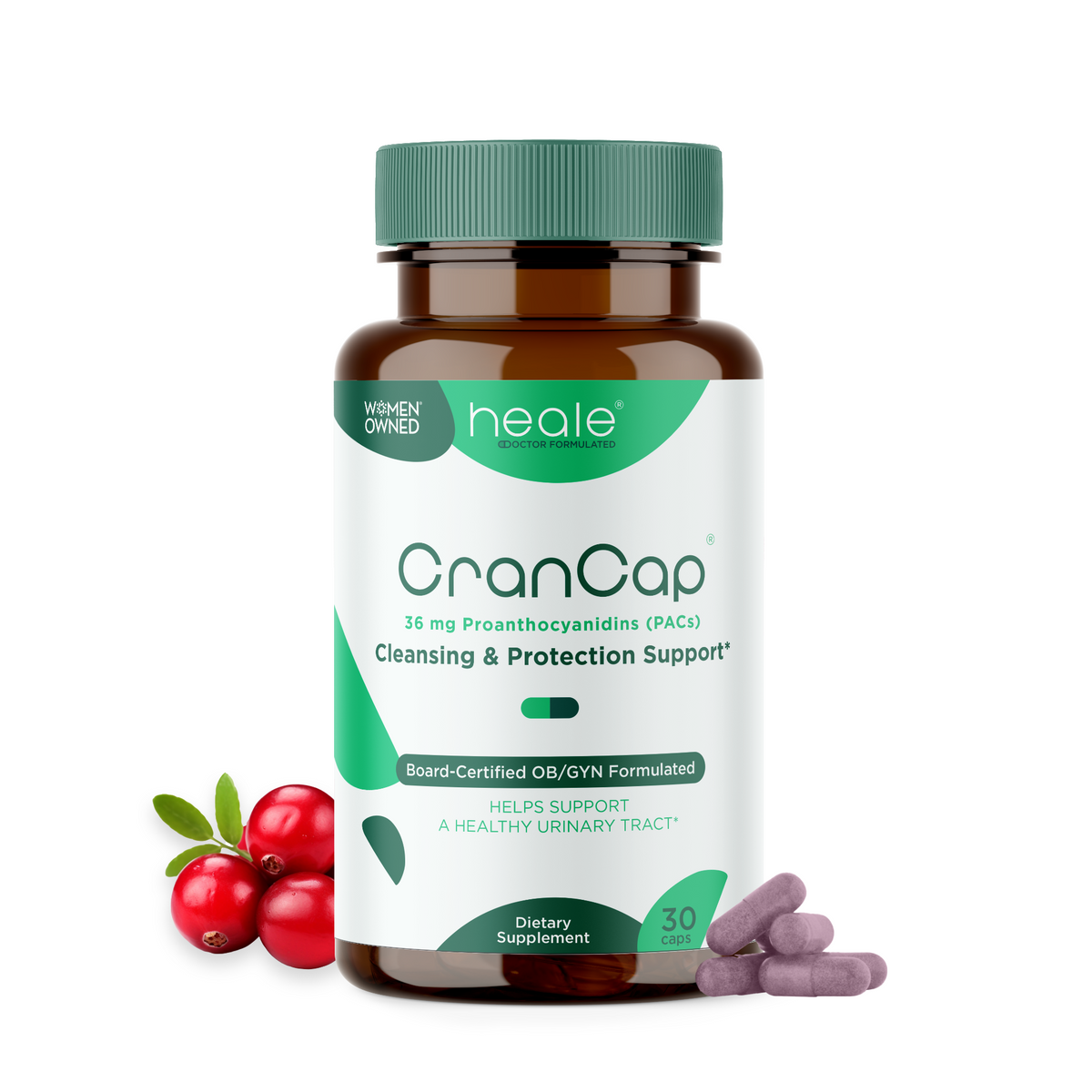 CranCap Cranberry Supplement & UTI Remedy | BoriCap – Heale Doctor ...